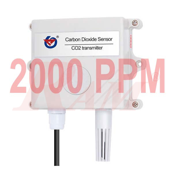 CO2 Sensor RS485 PR-3002-CO2WS-N01 - 0~2000PPM | RAM Electronics website